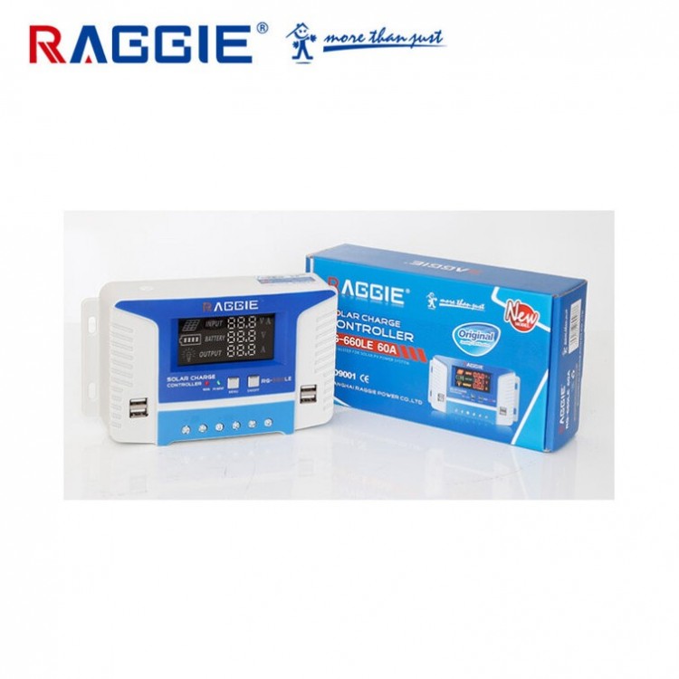 СОЛАРЕН КОНТРОЛЕР RAGGIE 60A , 12/24V , USB